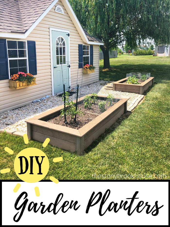 DIY Garden Planter Boxes | The Stonybrook House