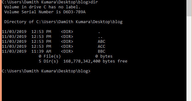 Creating a Text File Using Cmd
