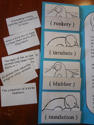 The Paper Maid: Interactive Penguin Lapbook