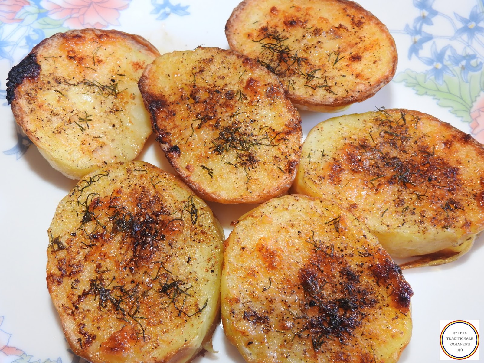 Cartofi la cuptor cu unt reteta | Retetetraditionaleromanesti.ro