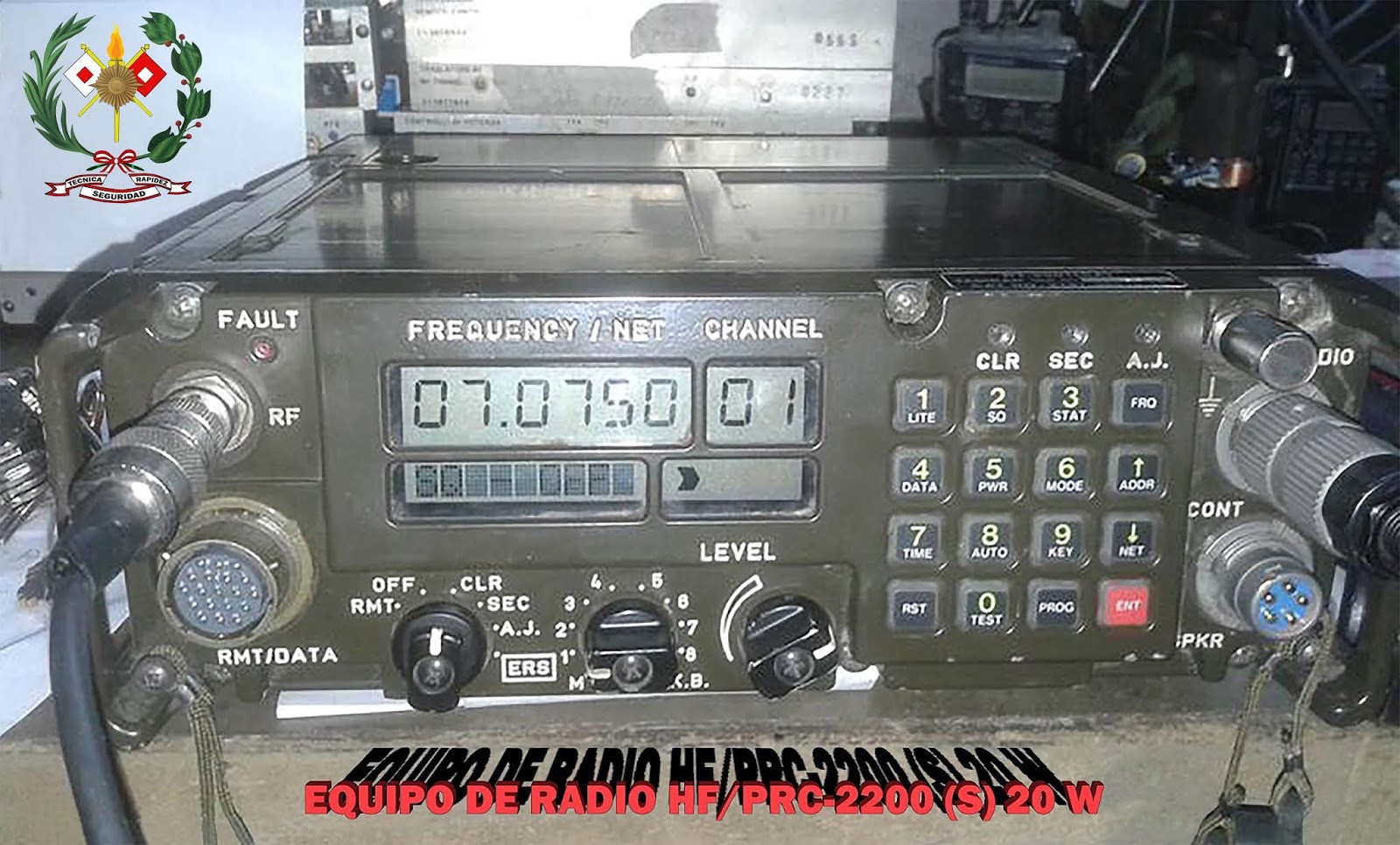 MEMORÁNDUM DEL ÚLTIMO SOLDADO PATRIOTA: EQUIPO DE RADIO DE ALTA ...