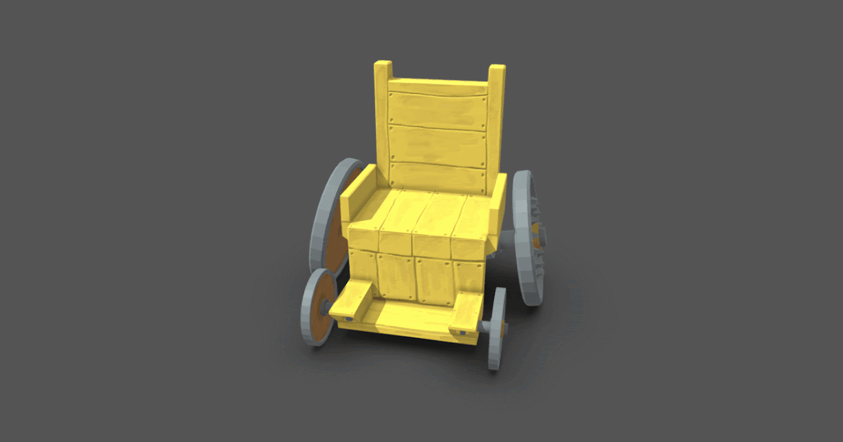 Inaccessible is Accessible: Combat Wheelchair Base Model