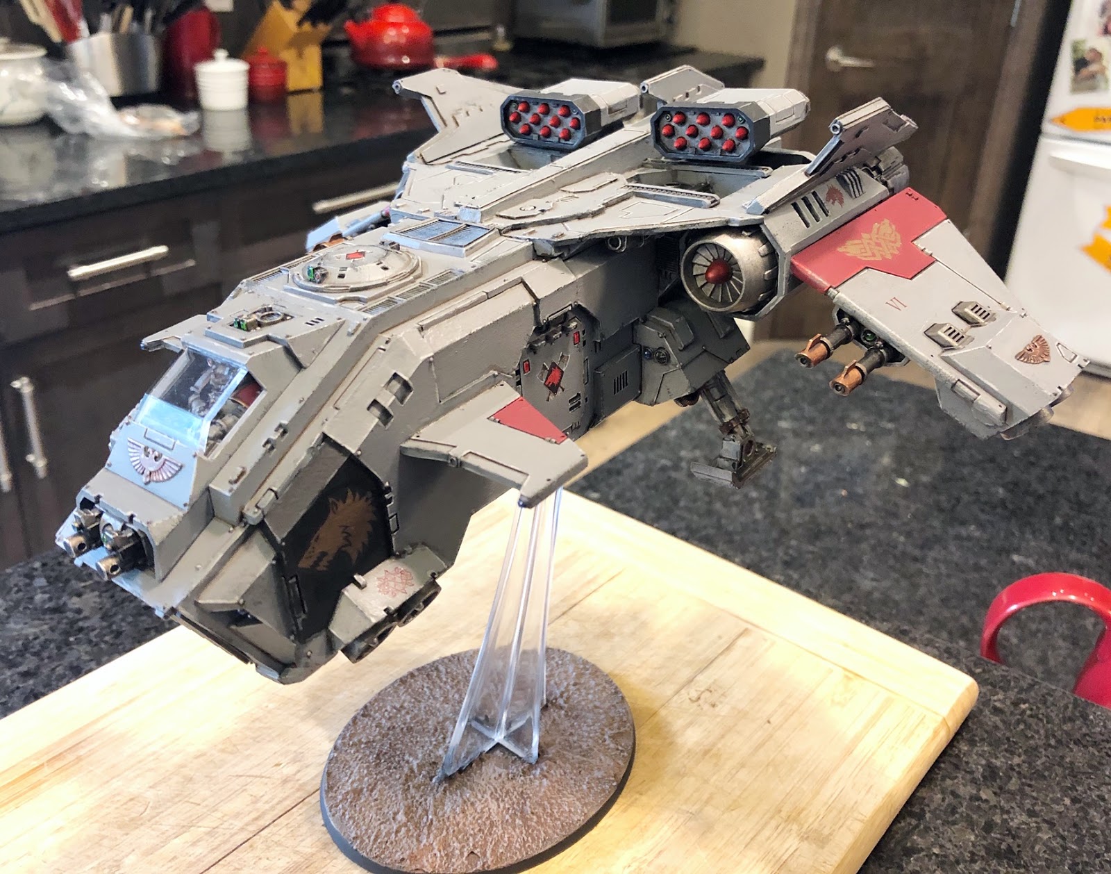 Fawcett Avenue Conscripts: Storm Eagle for 30k Space Wolves