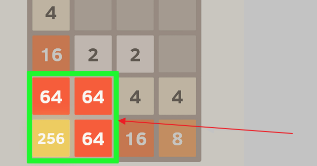 2048 Cool Math Games: 2048 Cheat Pattern