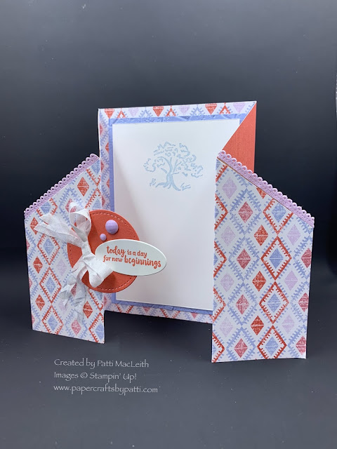 Papercrafts by Patti: Double Gate Fold Card