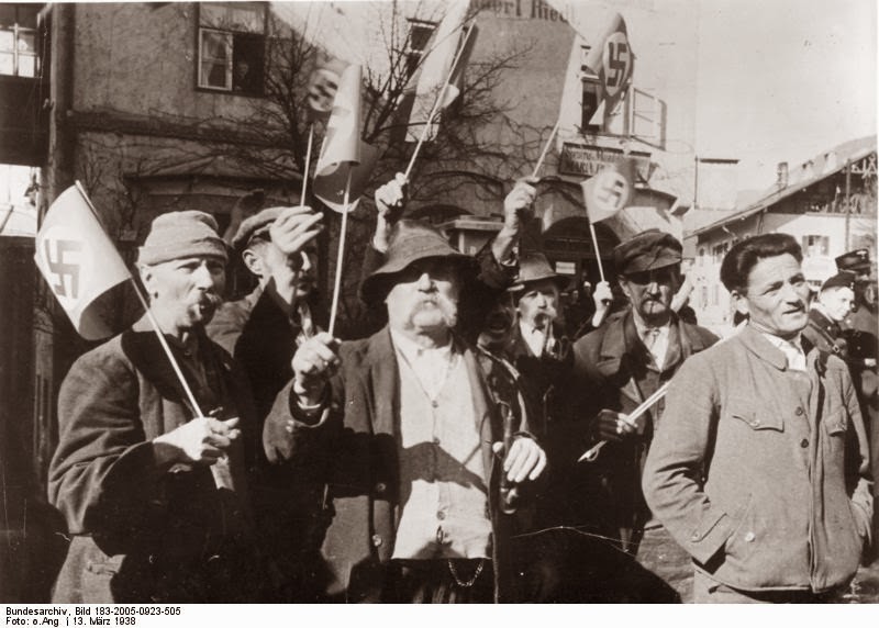 PICTURES FROM WAR AND HISTORY: Germany's Union ("Anschluss") With ...