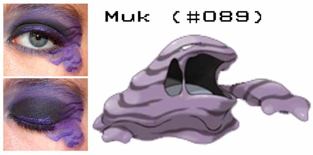 PACROID: Pokemon Eyeshadow Designs