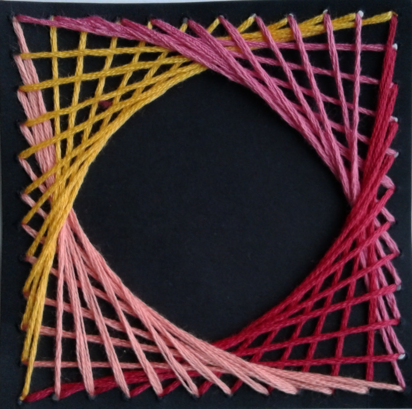 a faithful attempt: Parabolic Curve Stitching