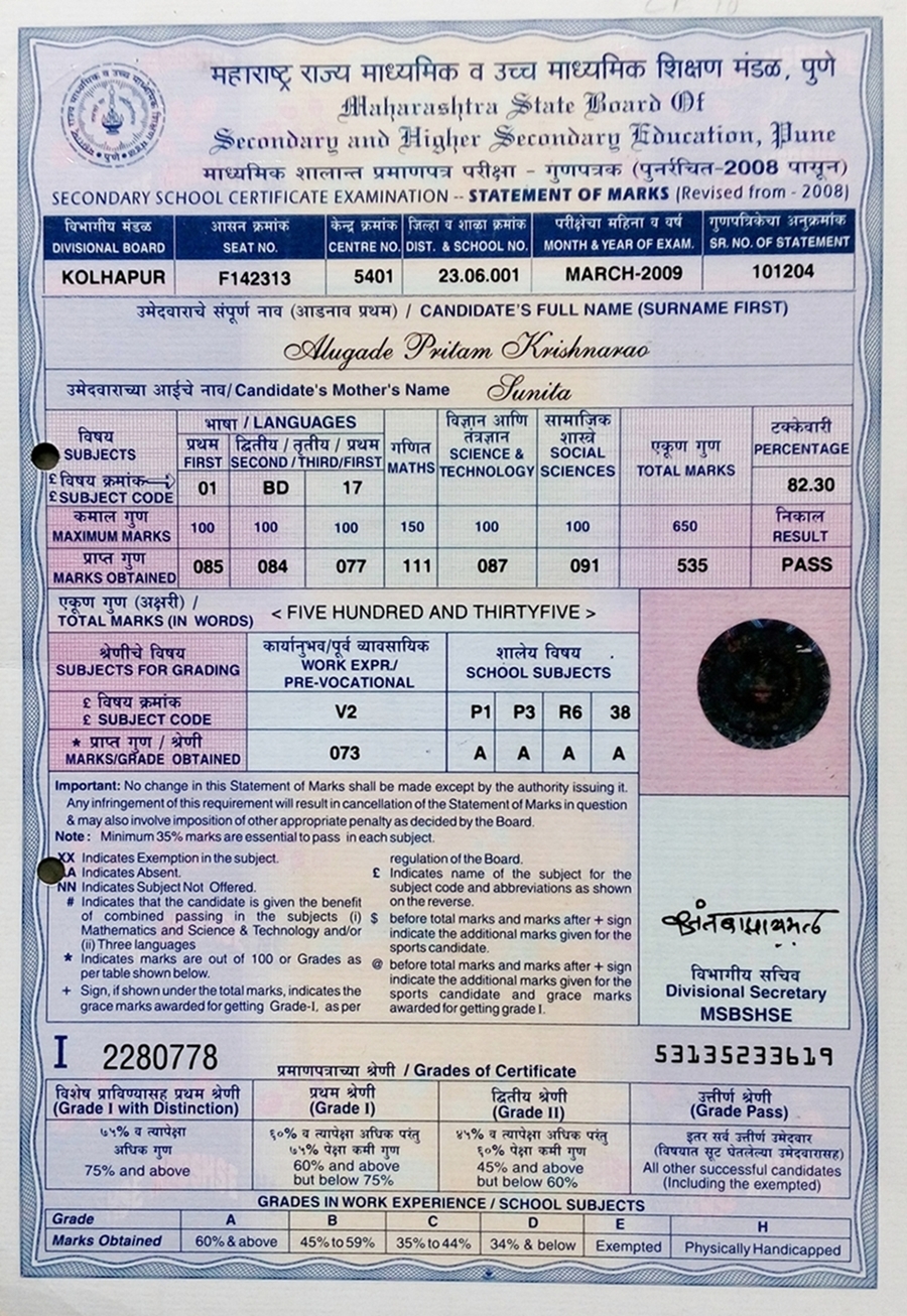 To Mention Birth Place On The Secondary School Examination Certificate to-mention-birth-place-on-the-secondary-school-examination-certificate