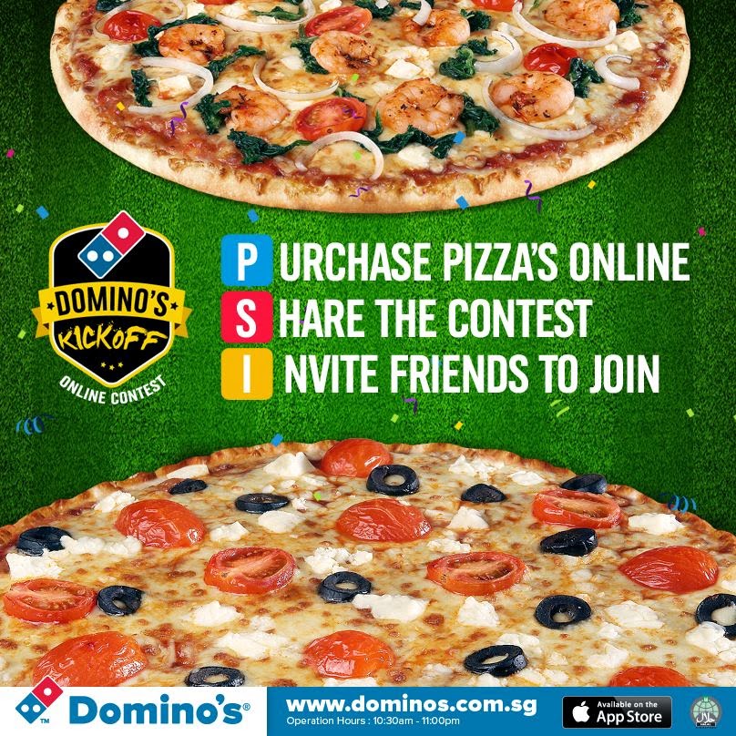 ♥: TIN - Domino's Pizza: DOMINO'S KICK-OFF CONTEST