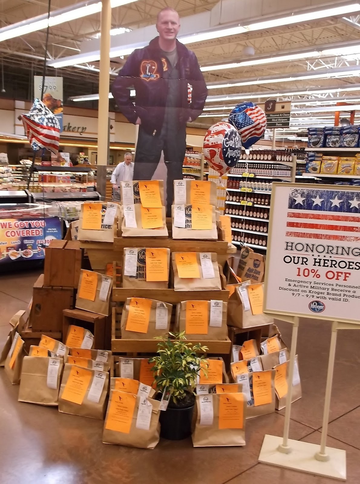 Care Packages for Soldiers: Kroger September collection drive update