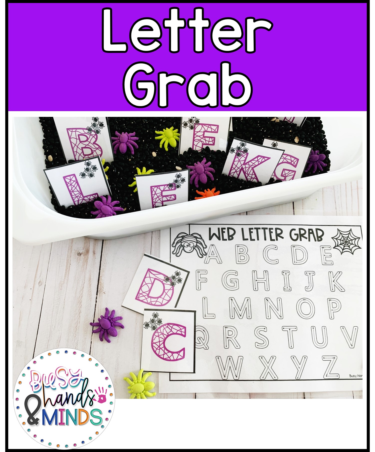 Spider Preschool Theme | Busy Hands and Minds