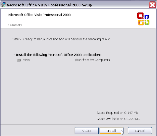 Langkah-langkah Install Aplikasi Microsoft Visio 2003 - Niguru Indonesia