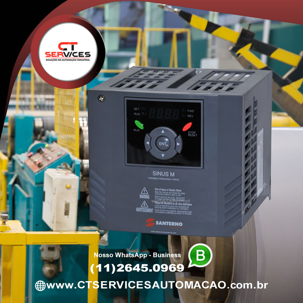 CT Services Soluções Em Automação: Inversor de Frequência Sinus M ...