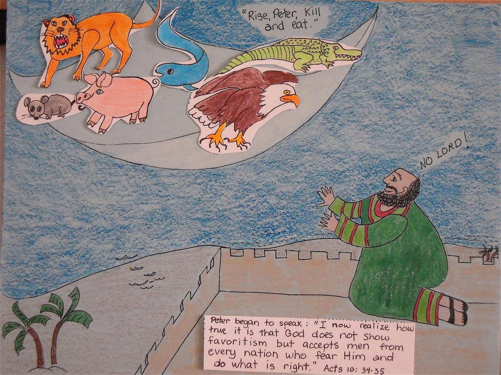 The Bible In Paintings 125: PETER'S VISION: "KILL AND EAT"