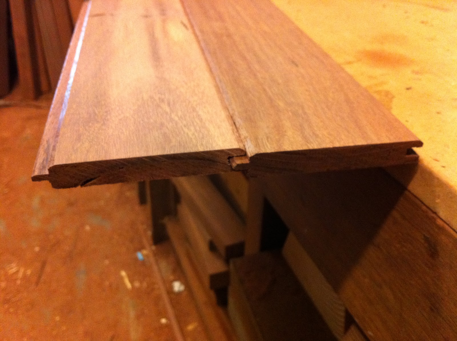 The Joy of Wood: Ten Steps to Making Your Own Vee-Joint Lining Board.