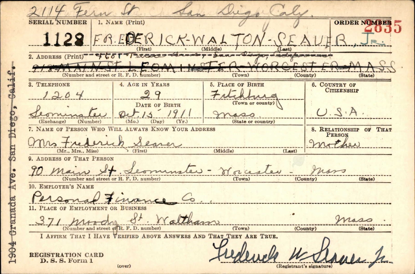 Genea-Musings: Tuesday's Tip: Research in World War II Young Men's ...