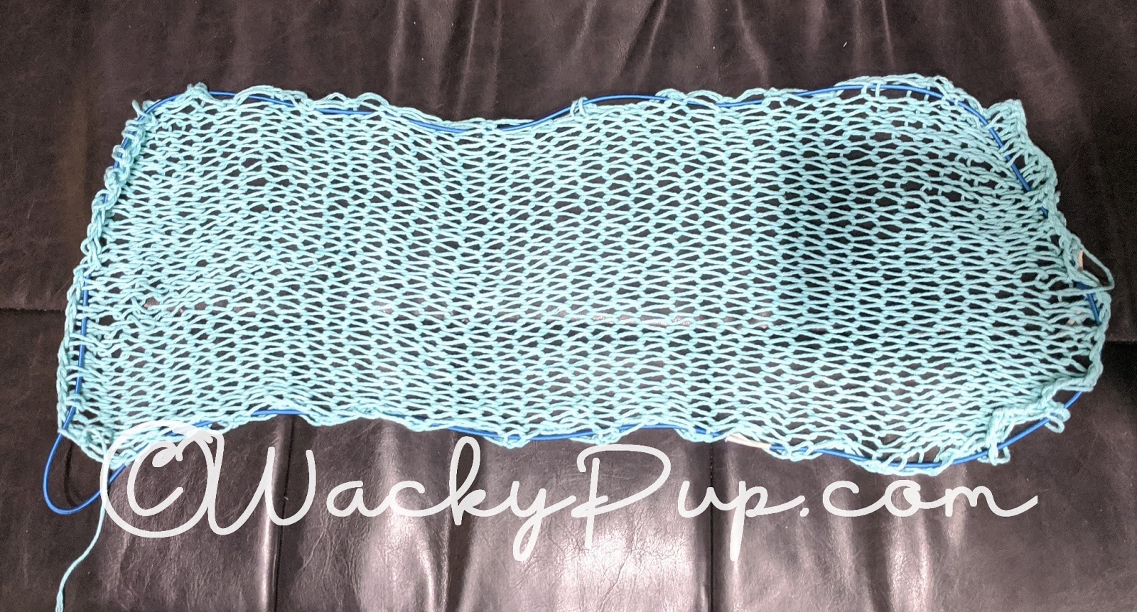 Wacky Pup: Knit Your Own Cargo Net in Any Color You Want!! Bonus Fruit ...