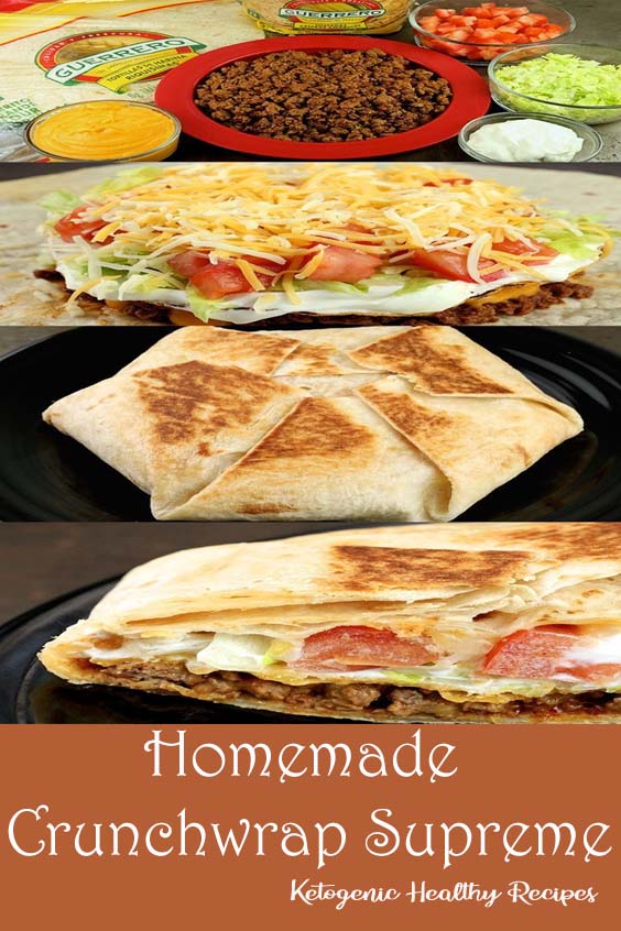 HOMEMADE CRUNCHWRAP SUPREME RECIPE - easy booking