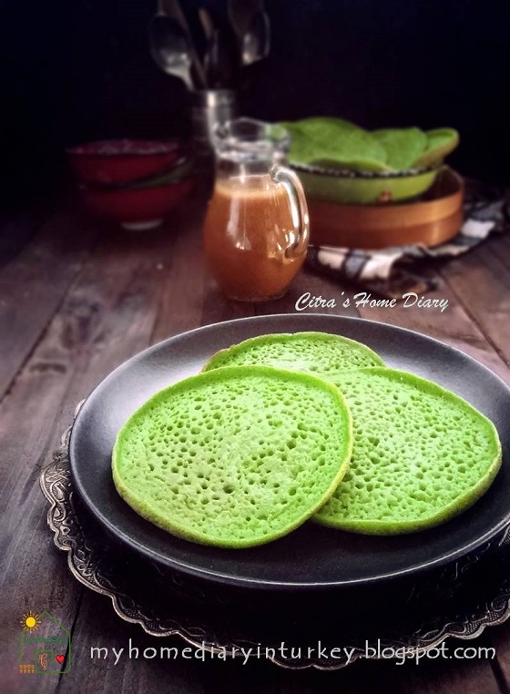 Citra's Home Diary: Serabi Kinca / Traditional Indonesian pancake with ...