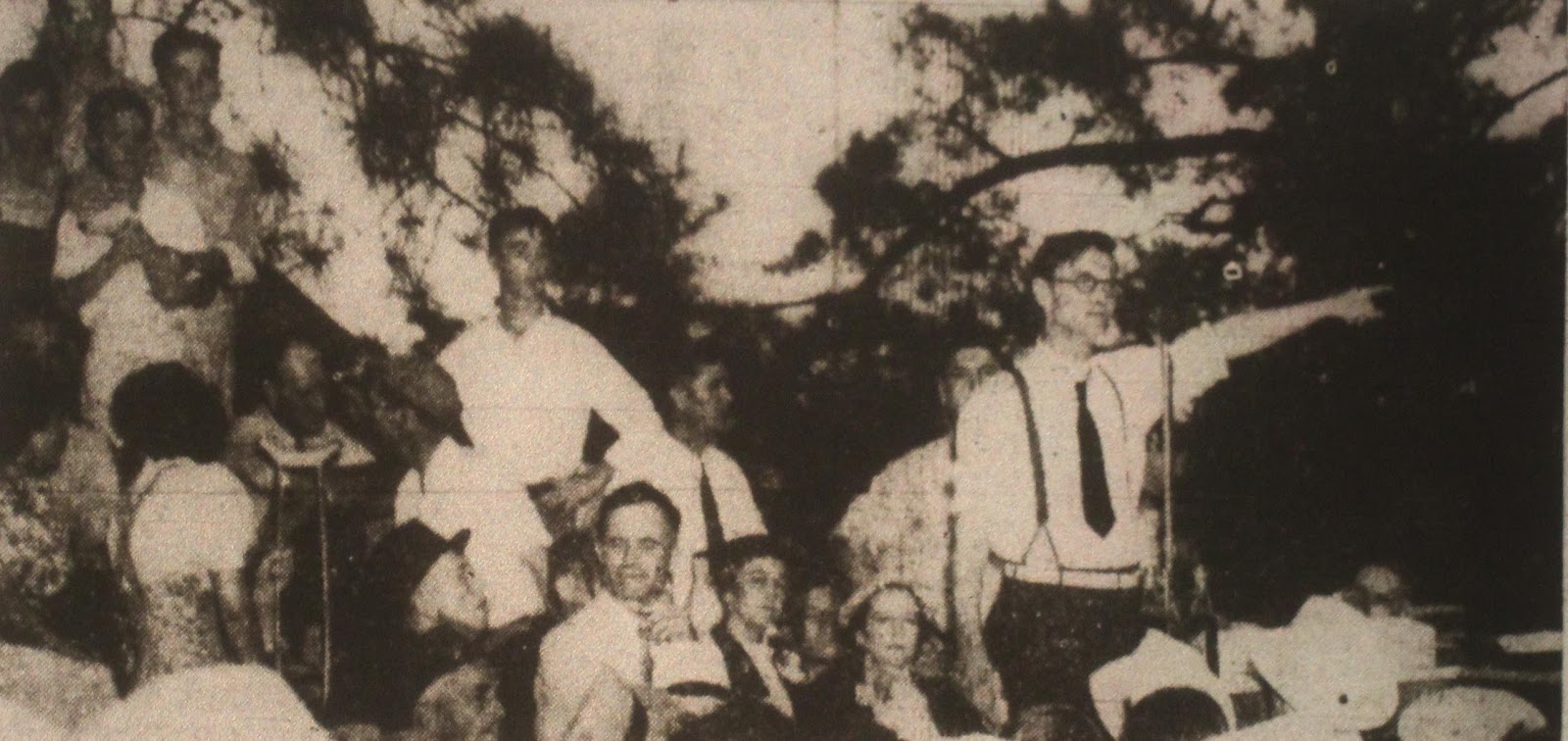 IMAGES OF OUR PAST - GEORGIA GOVERNOR EUGENE TALMADGE SPEAKING AT ...