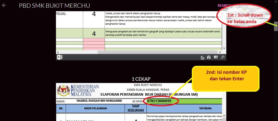 PBD TINGKATAN 1 2020