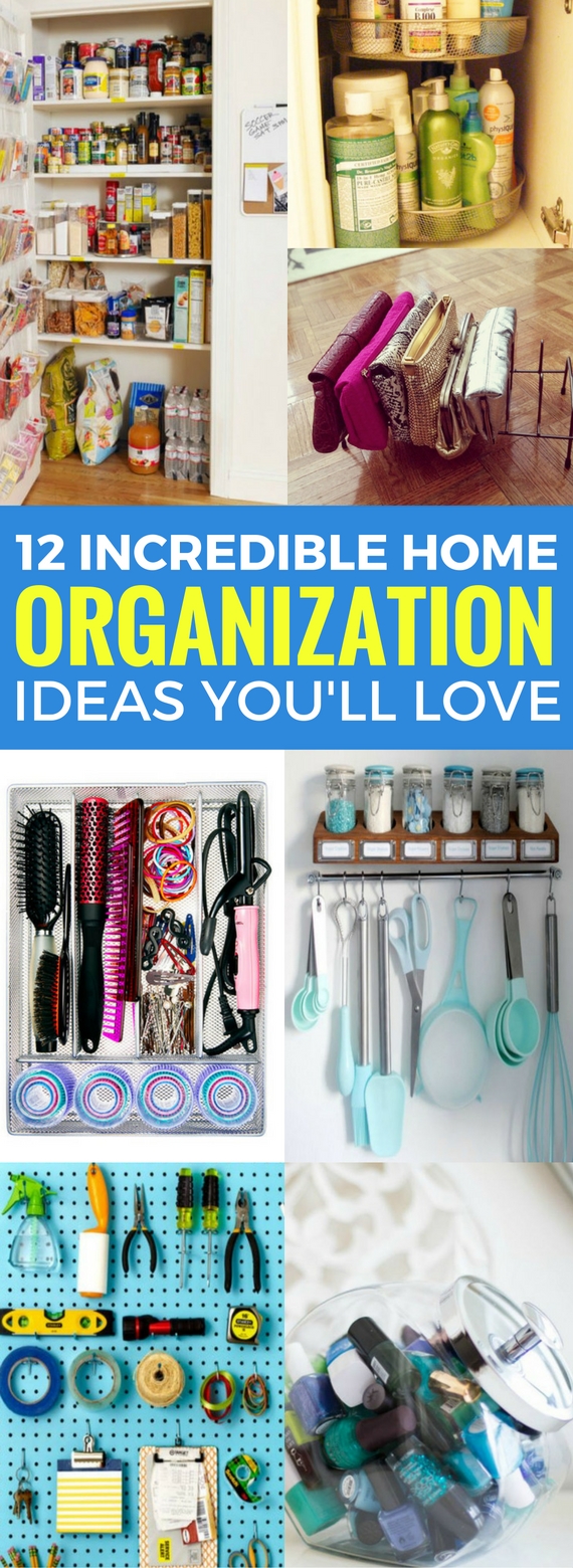 12 Home Organization Hacks That'll Get Your Home In Order - Craftsonfire