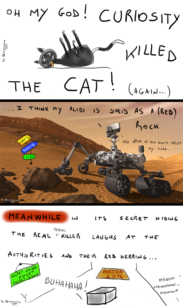 sciencemug sip science & laugh: WAS REALLY CURIOSITY THAT KILLED THE CAT?