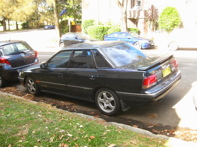 Aussie Old Parked Cars: 1994 Subaru Liberty GX 4WD Rallye