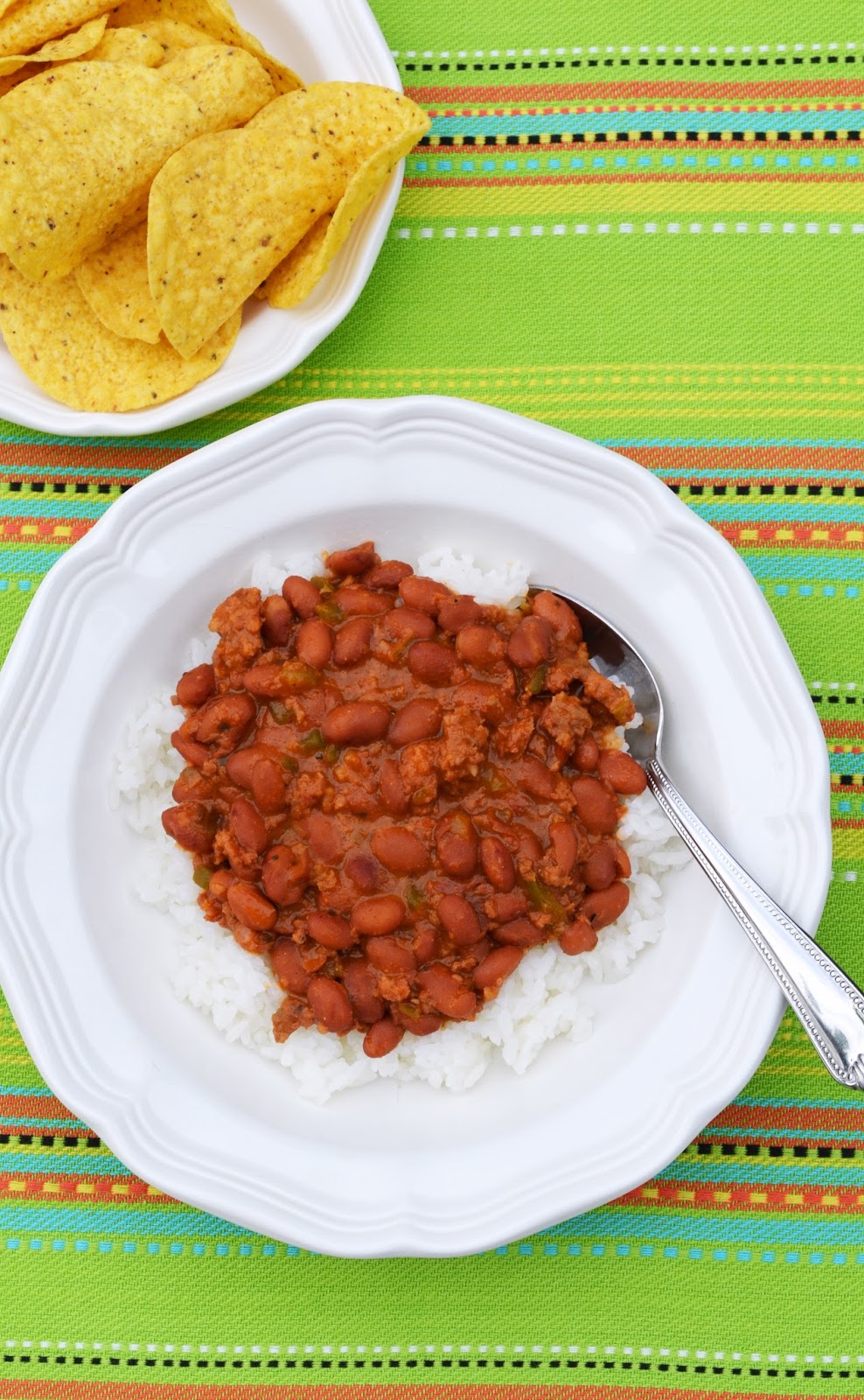 Our Beautiful Mess: Puerto Rican-Style Pink Beans and Rice