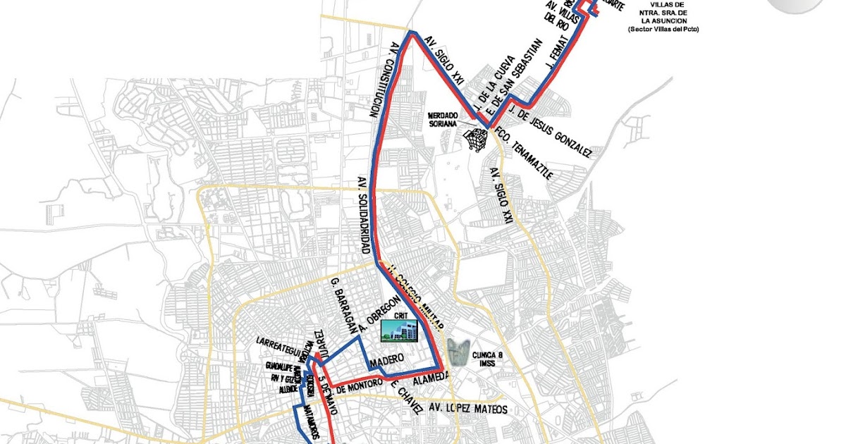 Rutas de Camiones Aguascalientes: Ruta 43