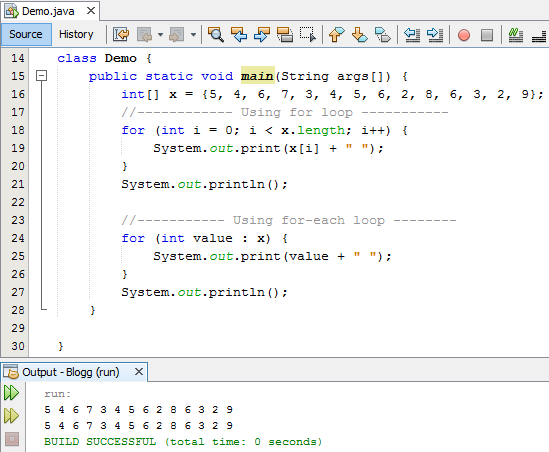 Java Programming Sinhala Tutorial For Each Loop Part 20 ~ It