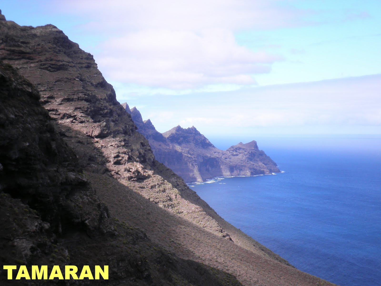 TAMARAN: ARTENARA DE TAMARAN FORMACIONES GEOLOGICAS PLAYAS VIRGENES