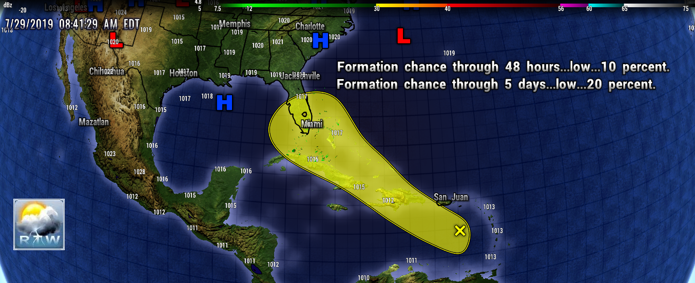 Ralph's Tropical Weather-RTW: STORM INVEST 95L UPDATE JULY 29, 2019