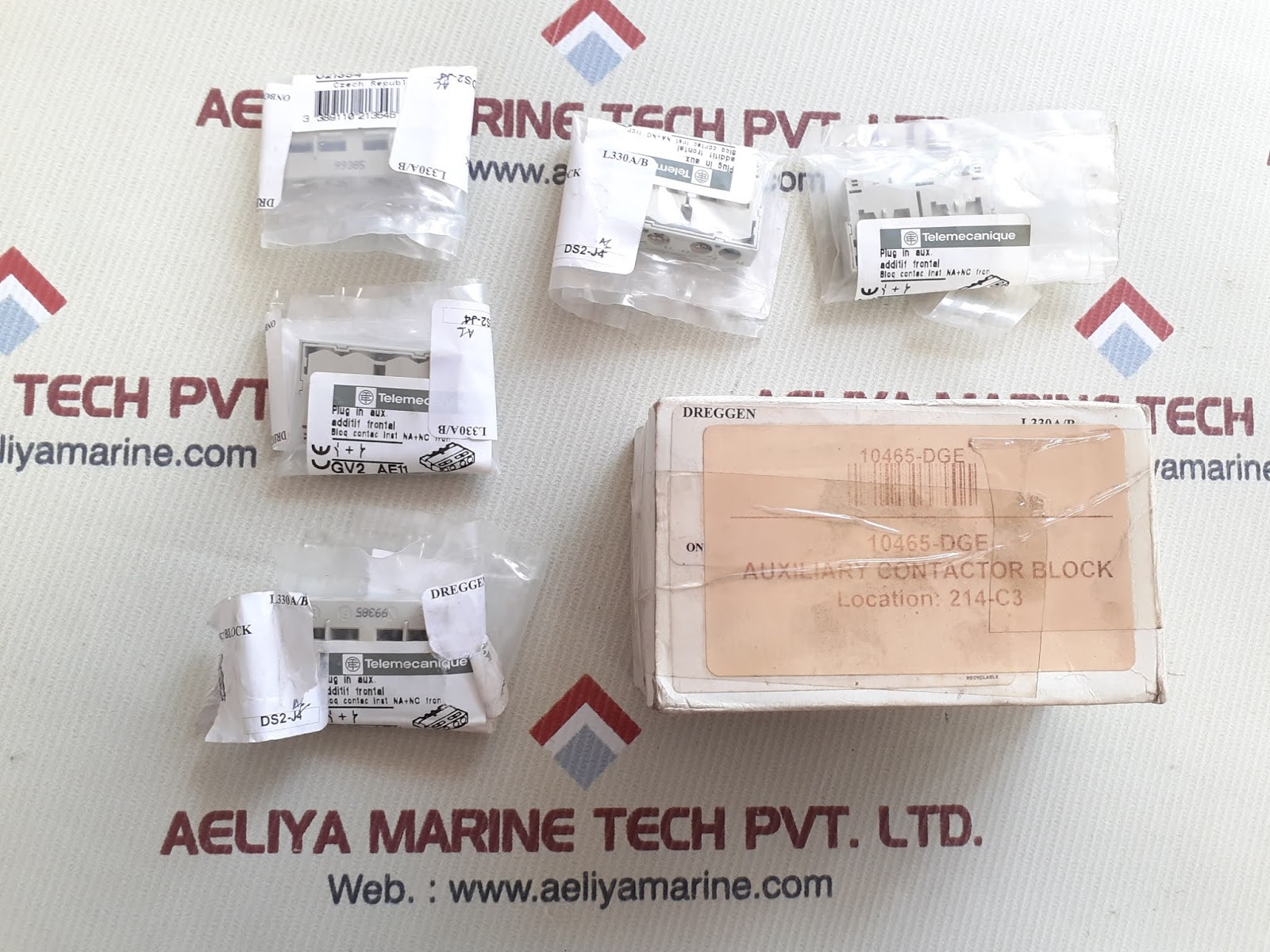 TELEMECANIQUE GV2-AE11 PLUG IN AUXILIARY CONTACTOR BLOCK - Aeliya Marine