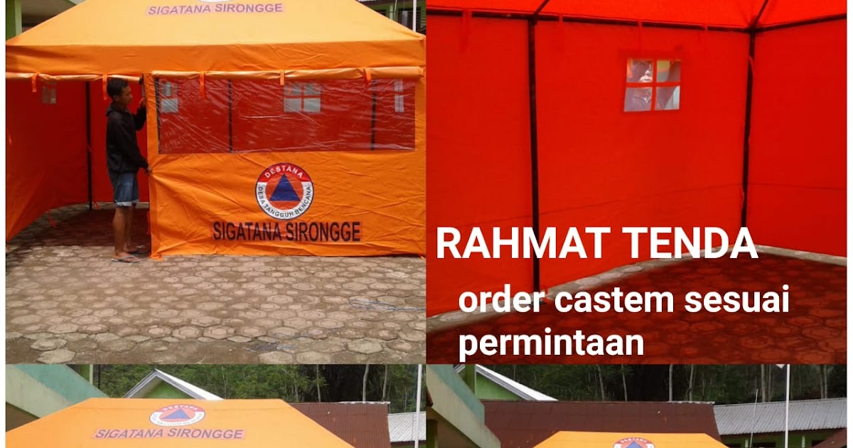 Tenda Posko Lebaran / Keamanan Terbaru ~ RAHMAT TENDA - JUAL TENDA ...