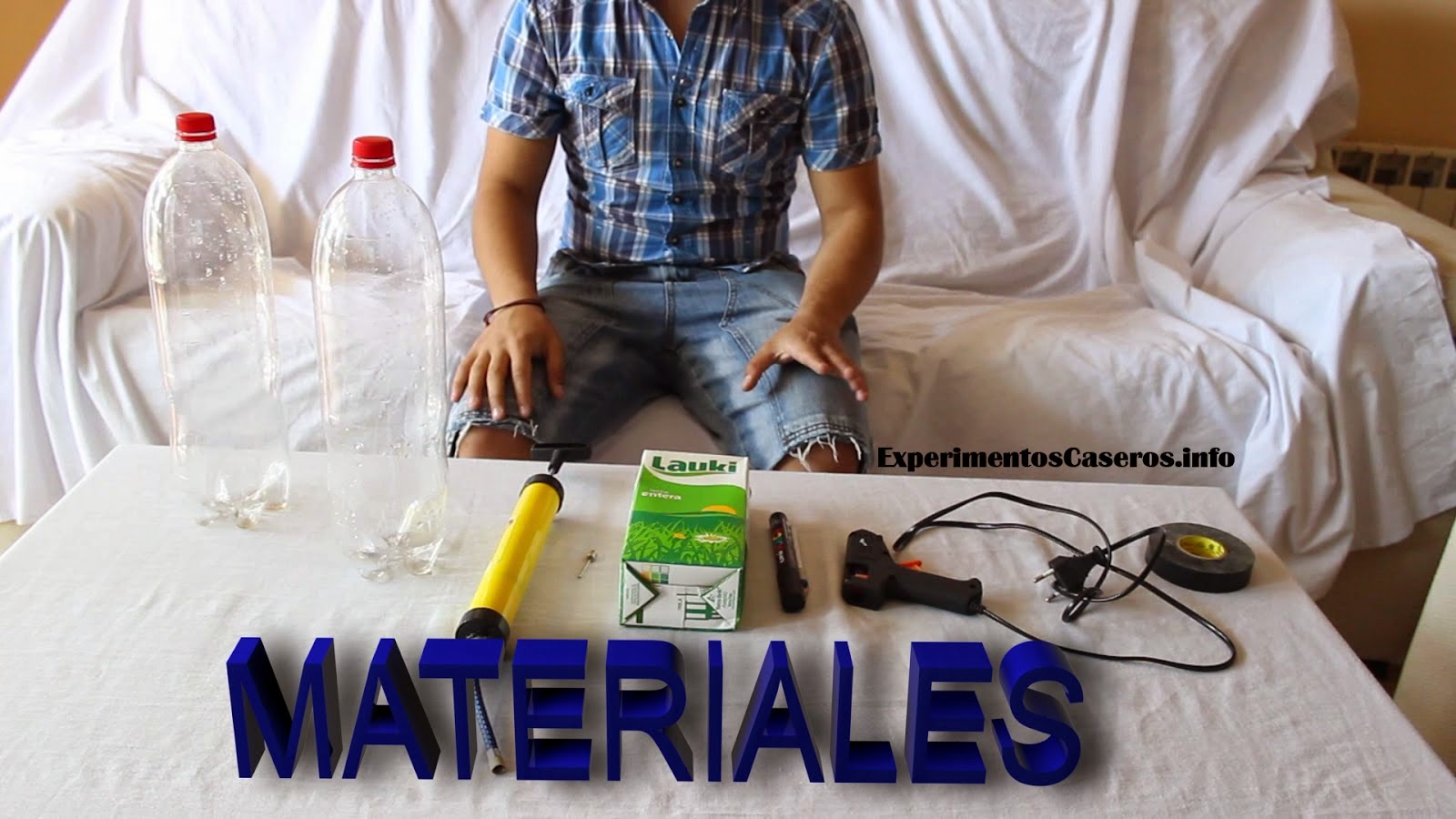 Como construir un cohete con botellas y agua.: Construccion de un ...