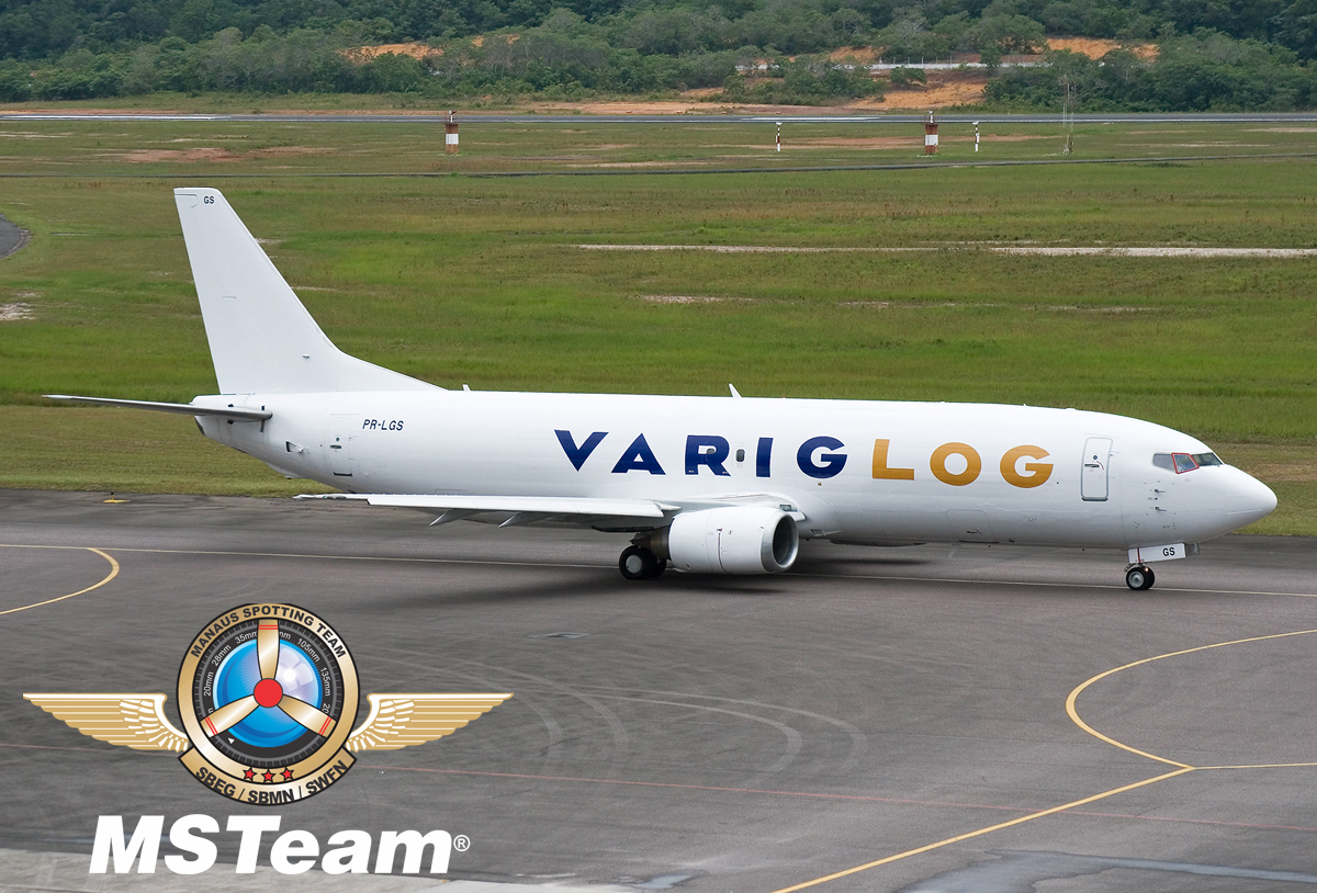 [FOTO] Boeing 737-400F Varig Log | Manaus Spotting Team