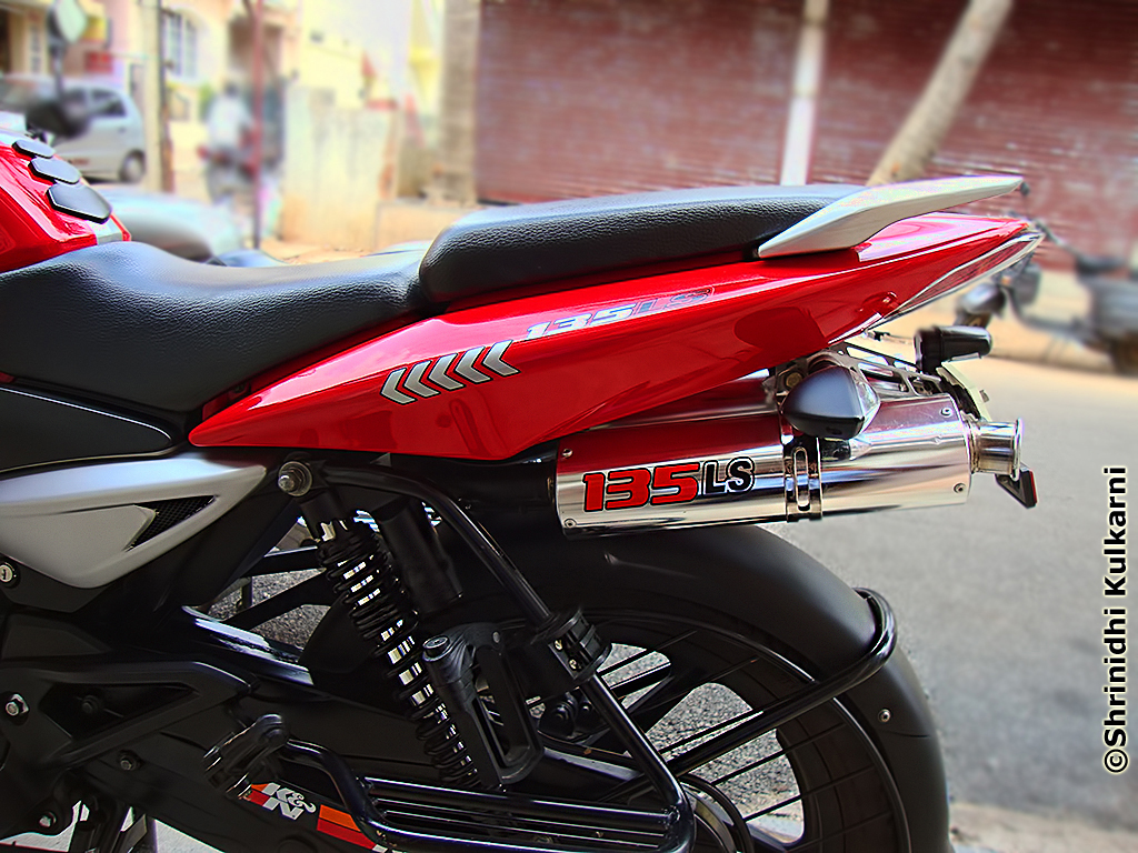 Shrinidhi - The Boss: My Modified Pulsar 135LS