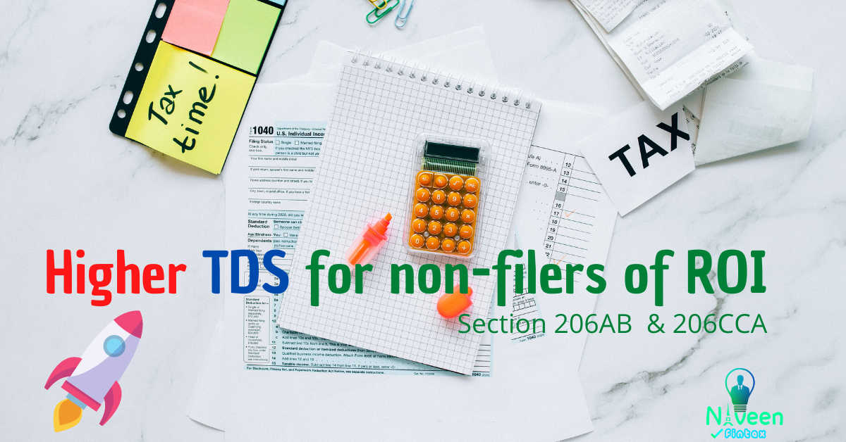 Section 206AB and 206CCA of Income tax Act : Higher TDS & TCS for non ...