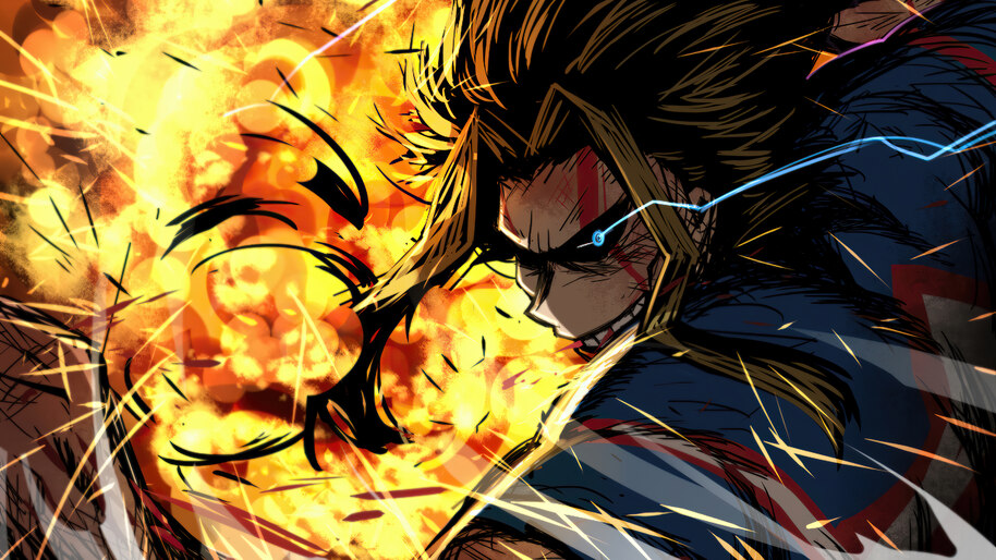 All Might, My Hero Academia, 4K, #5.1617 Wallpaper PC Desktop