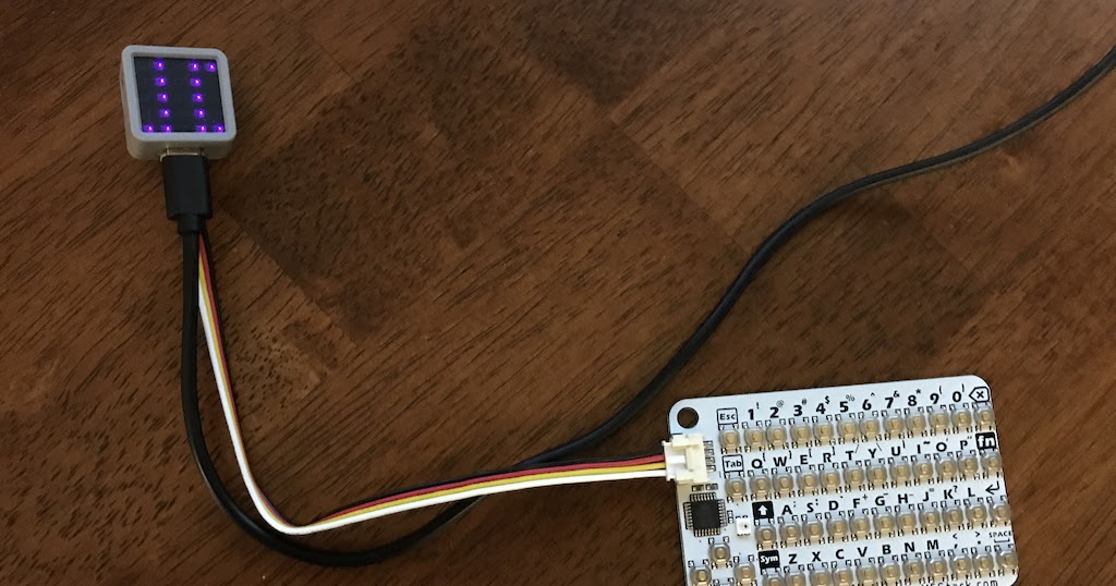 Patriot Geek: ATOM Matrix: Using an I2C Keyboard