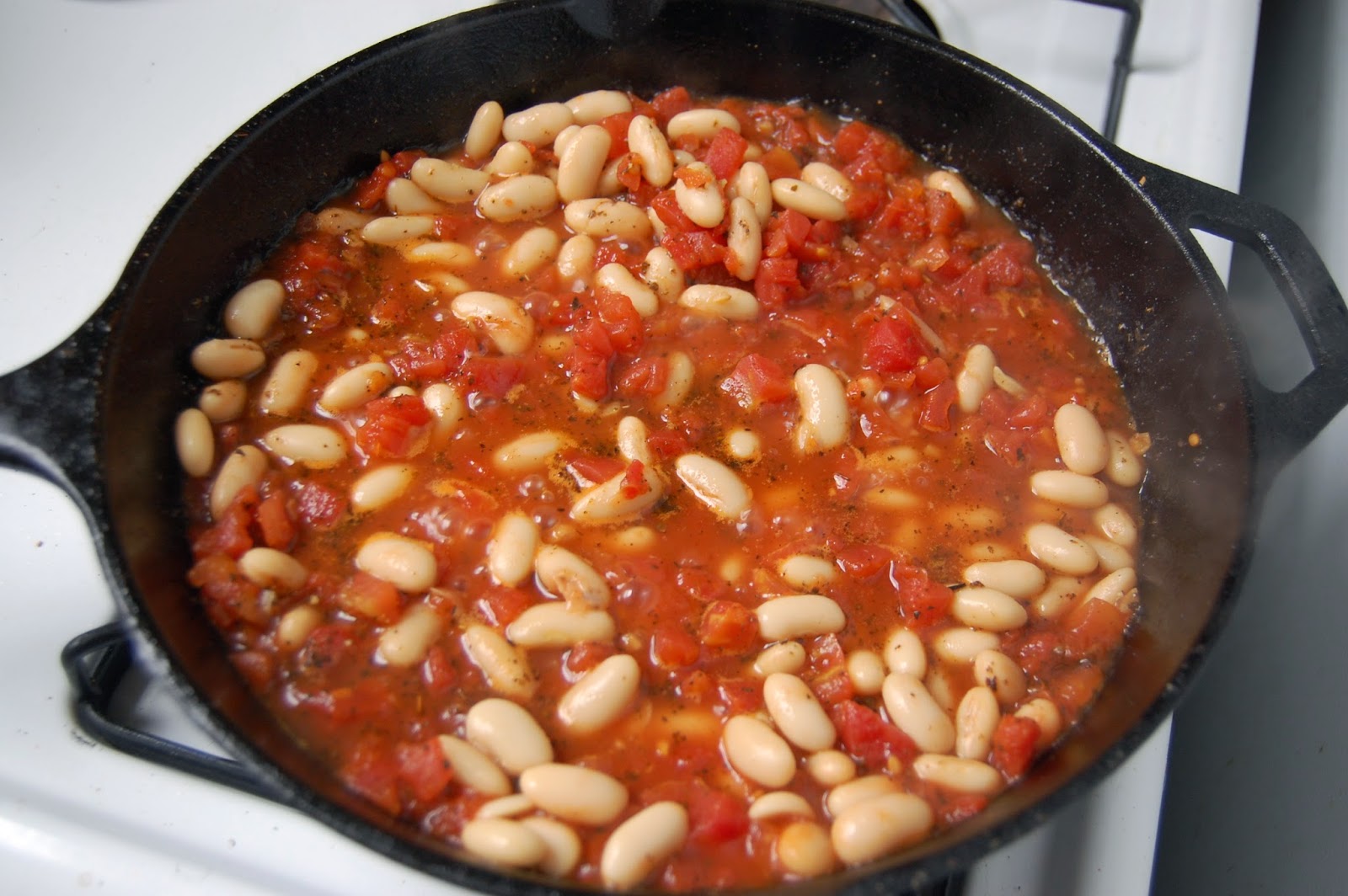 The Brass Elephant: Tuscan Beans with Sage