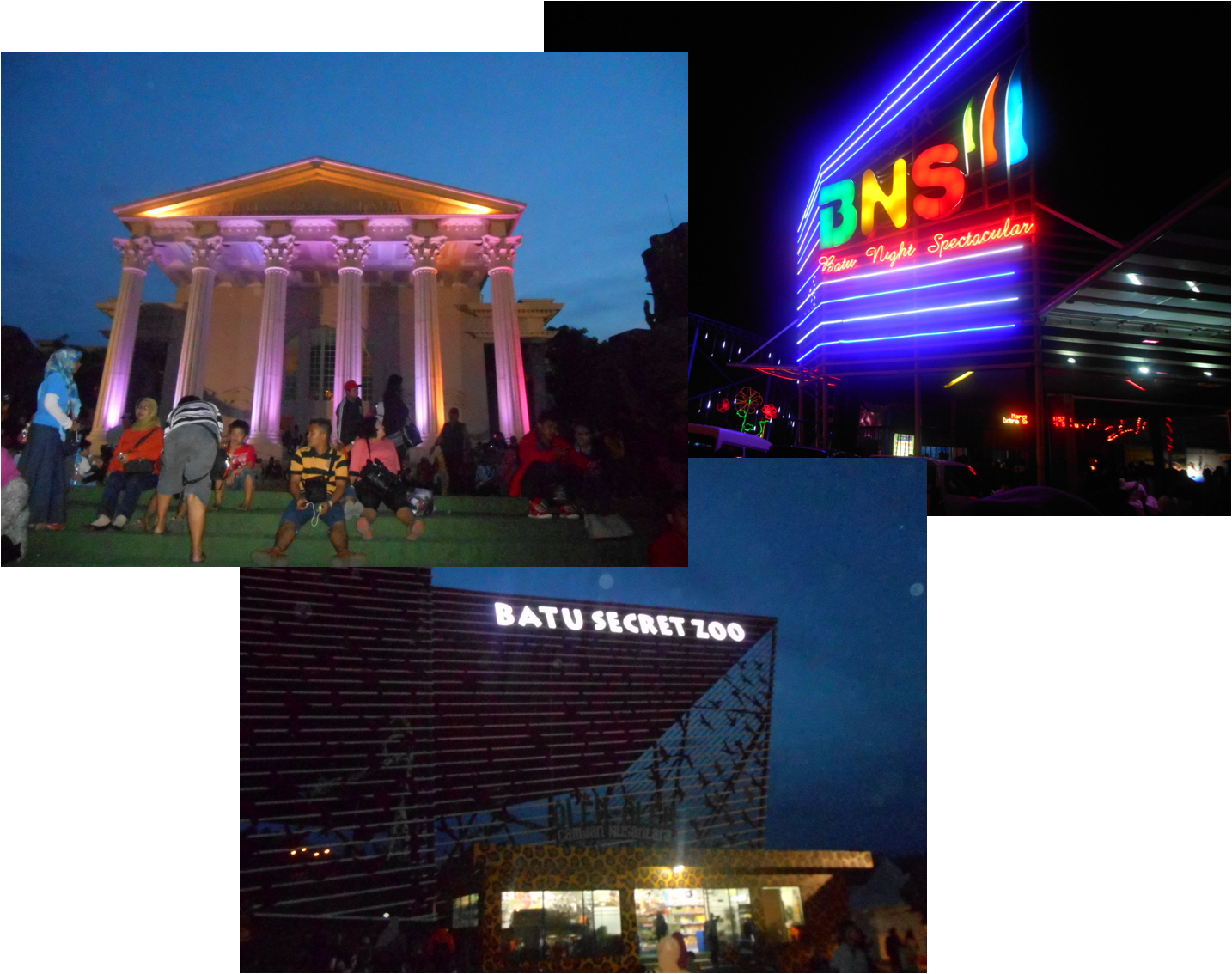 Hamparan Tulisan: Liburan di Batu Night Spectacular (BNS) & Jatim Park II