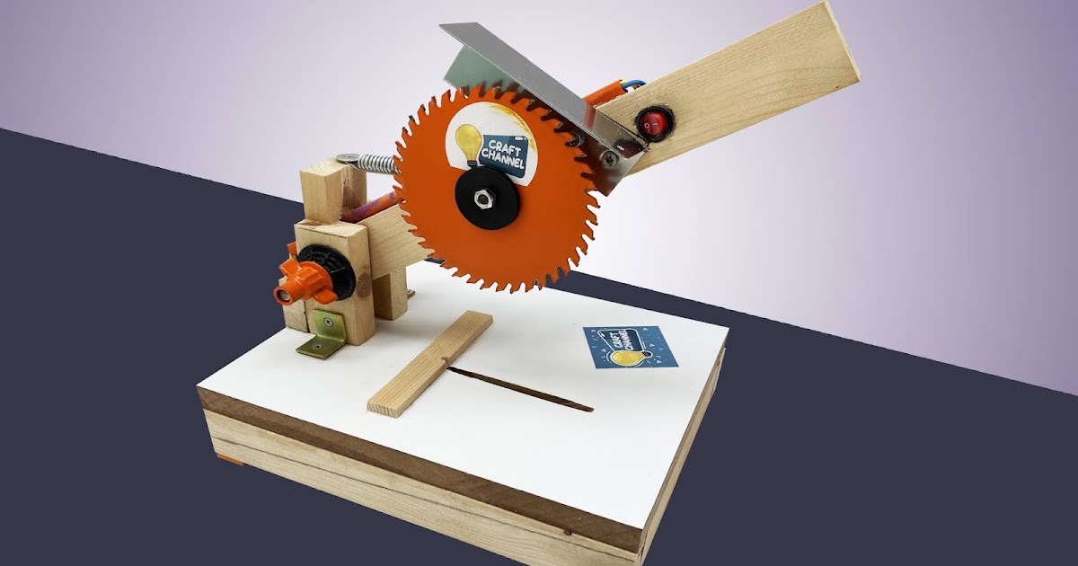 How To Make a Saw Machine | Table Saw or Bench Saw Machine at Home DIY