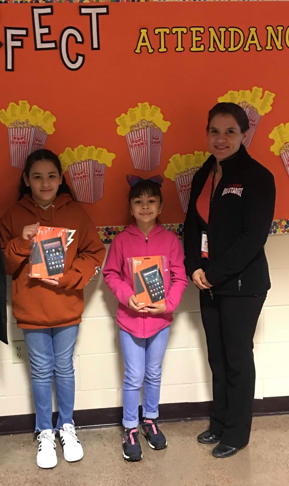 Eagle Pass ISD - iVision: Perfect Attendance Raffle Winners!
