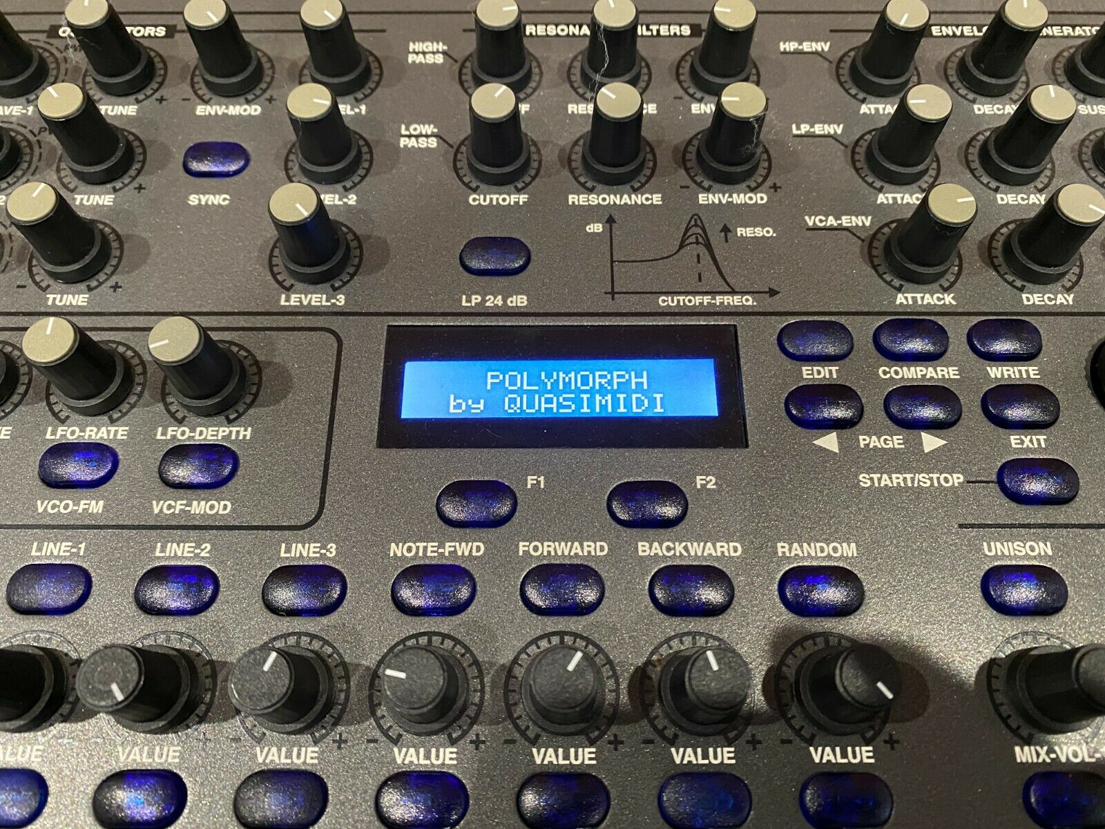 MATRIXSYNTH: Quasimidi Polymorph Sequencer Synthesizer