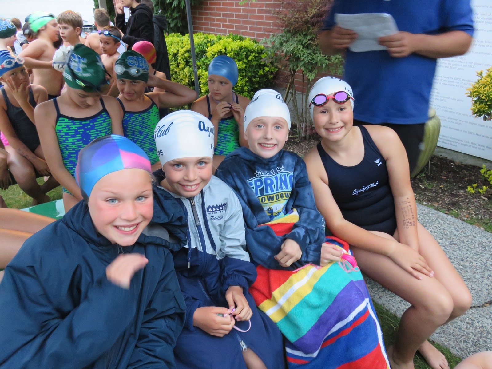 Our Family: Swim Meets Begin