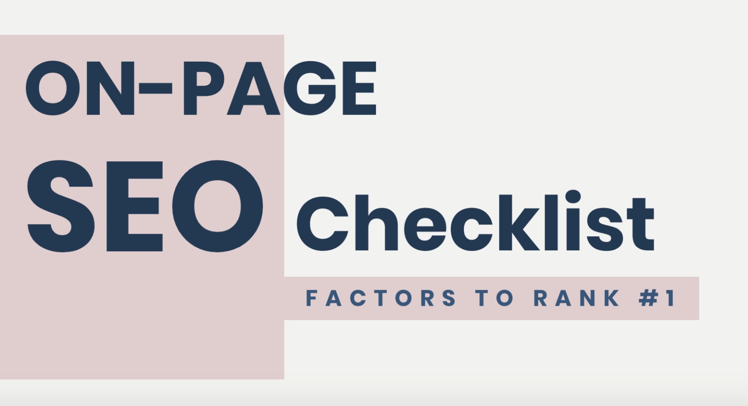 How to Use On-Page SEO to Rank Number One #Infographic - Visualistan