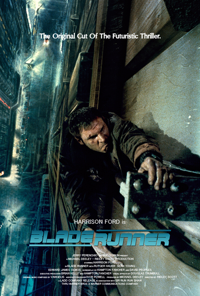 The Geeky Nerfherder: Movie Poster Art: Blade Runner (1982)